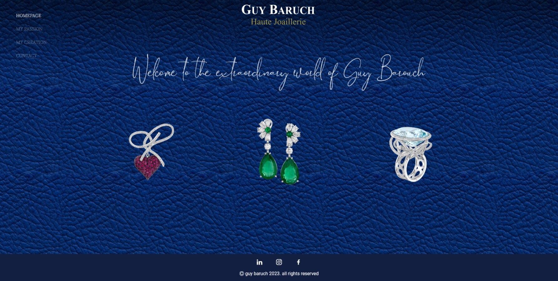 Home - Guy Baruch Haute Joaillerie